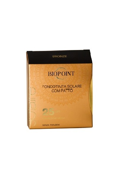 Biopoint Güneş Korumalı Kompakt Fondöten Bronze SPF25 6.5ml - Bronz Biopoint Güneş Korumalı Kompakt Fondöten Bronze SPF25 6.5ml - Bronz