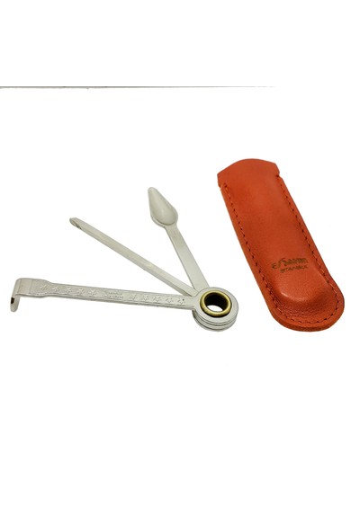 Şahin Uzun Çelik Pipo Delici, Bastırıcı,Kazıyıcı Kaşığı ps66