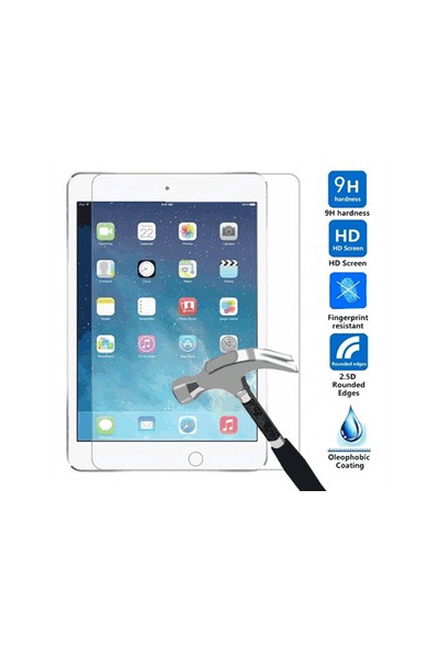 Toptancı Kapında İpad Air 2 Kırılmaz Cam Ekran Koruyucu