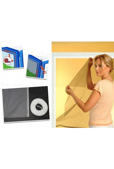 Toptancı Kapında Pencere Cam Sinekliği ( 70 Cm X 125 Cm. )