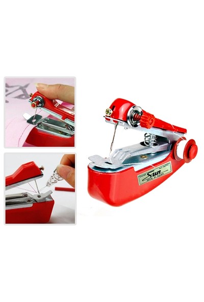 Toptancı Kapında Seyahat Tipi Mini El Dikiş Makinesi Toptancı Kapında Seyahat Tipi Mini El Dikiş Makinesi