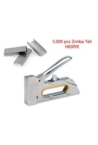Toptancı Kapında 3 Fonksiyonlu Zımba Tabancası 5.000 Pcs Zımba Teli