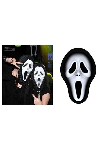 Toptancı Kapında Çığlık Maskesi