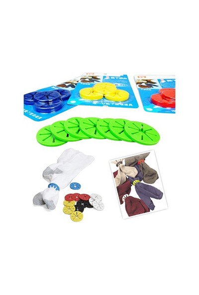 Toptancı Kapında Çorap Yıkama Aparatı (7 Adet)