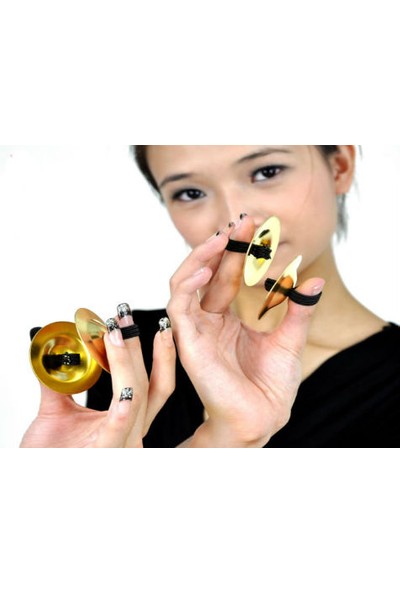 Toptancı Kapında Dansöz Zili Parmak Zili (4 Adet)