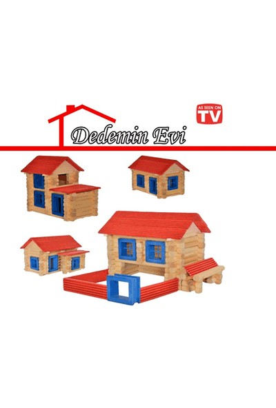 Toptancı Kapında Dedemin Evi Ahşap Oyuncak Maketi Toptancı Kapında Dedemin Evi Ahşap Oyuncak Maketi