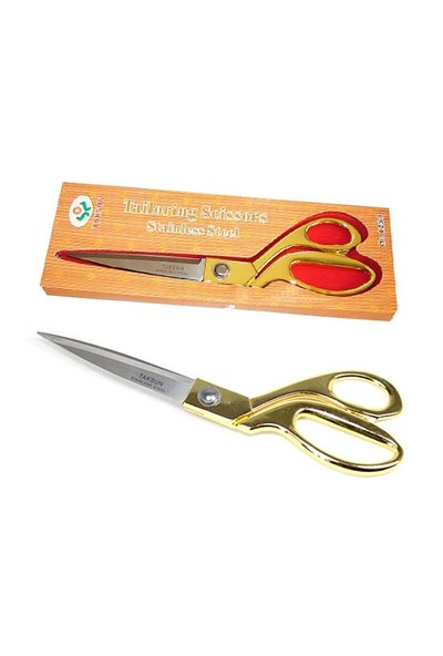 Toptancı Kapında Taksun Profesyonel Terzi Makası