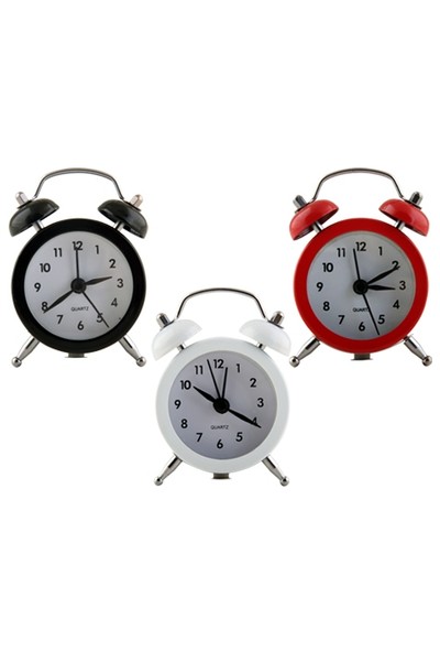 Toptancı Kapında Mini Çalar Masa Saati Toptancı Kapında Mini Çalar Masa Saati