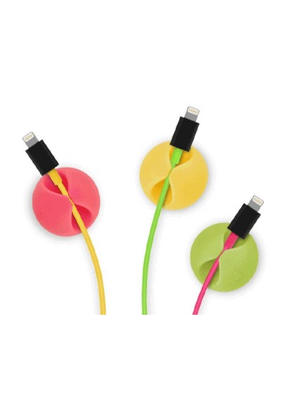 Toptancı Kapında Kablo Sabitleyici Aparat (6 Adet)