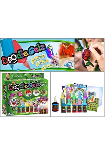 Toptancı Kapında Doodle Gelz Şekil Alabilir Jel Boya Seti Toptancı Kapında Doodle Gelz Şekil Alabilir Jel Boya Seti