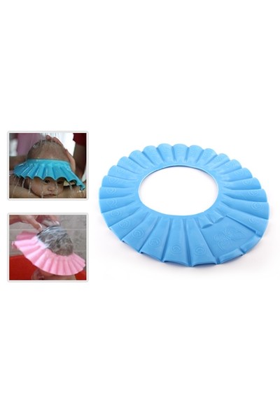 Toptancı Kapında Göze Su Kaçırmayan Bebek Banyo Şapkası