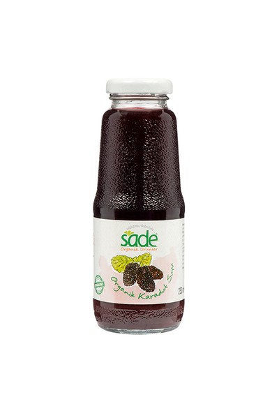 Sade Organik Karadut Suyu 250 Gr Sade Organik Karadut Suyu 250 Gr
