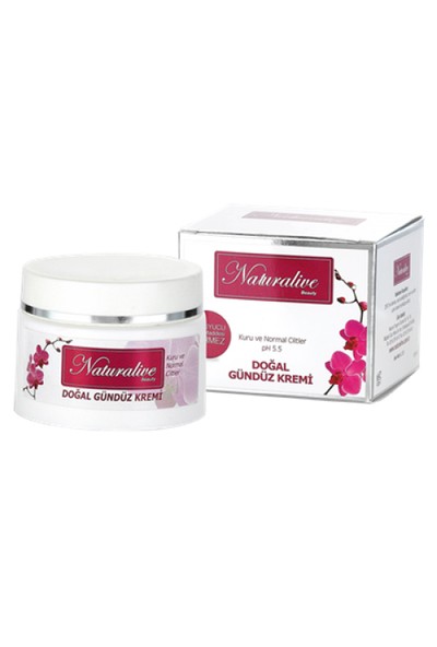 Naturalive Kuru ve Normal Ciltler İçin Doğal Gündüz kremi (50 Ml) Naturalive Kuru ve Normal Ciltler İçin Doğal Gündüz kremi (50 Ml)