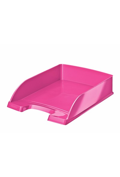 Leitz Wow Evrak Rafı Metalik Pembe 52263023 Leitz Wow Evrak Rafı Metalik Pembe 52263023