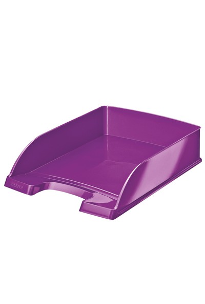 Leitz Wow Evrak Rafı Metalik Mor 52263062 Leitz Wow Evrak Rafı Metalik Mor 52263062