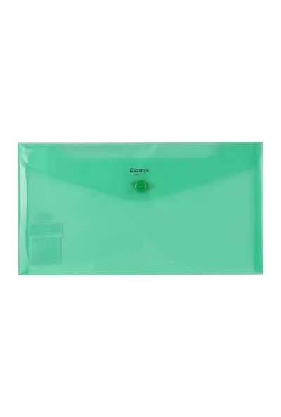 Comıx Şeffaf Çıtçıtlı Dosya 13.5*25