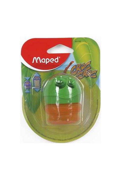 Maped 001700 Croc Körüklü Çift Delikli Kalemtraş (Blstr)