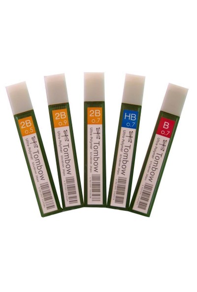 Tombow 07 2B Green Tüp 24 Lü Min Uç (1 Düzine)