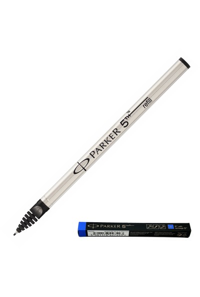 Parker 5Th Refill Tekli Kutu, M Uç, Mavi (Tower)