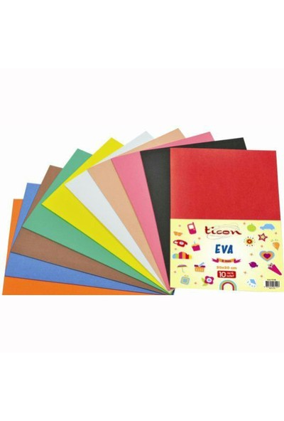 Lino Eva 20X30 10 Renk 2Mm. Yapışkanlı