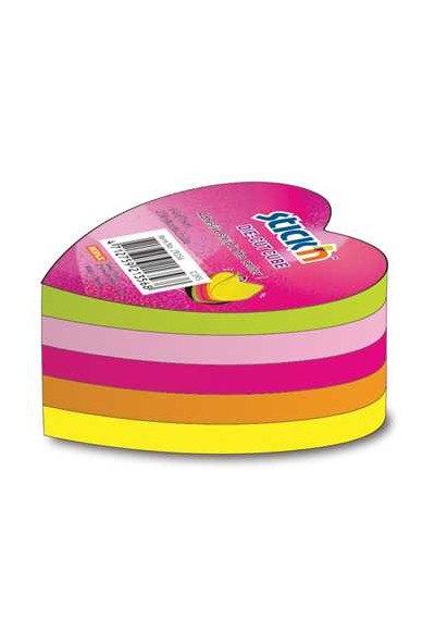 Hopax 21356 Neon Kalp Not Kagıdı 250 Yp. Hopax 21356 Neon Kalp Not Kagıdı 250 Yp.