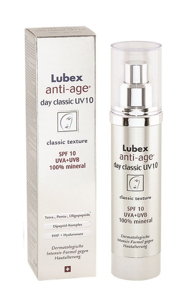 Lubex Anti-Age Day Classic UV10 50ml - Mineralli Gündüz Kremi