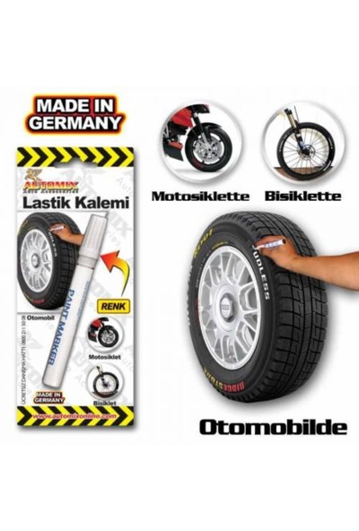 Lastik Yazma Kalemi Beyaz Orjinal Germany Lastik Yazma Kalemi Beyaz Orjinal Germany