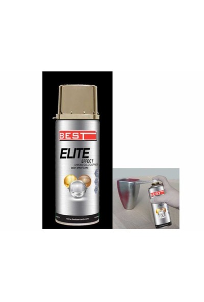 Best Elite Efekt Krom Boyası 400Ml 26001 Best Elite Efekt Krom Boyası 400Ml 26001