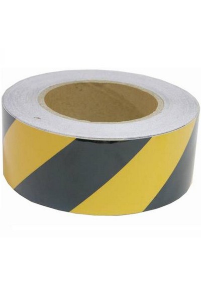 5Cm X25Mt Fosfor Çapraz Sarı Siyah 5Cm X25Mt Fosfor Çapraz Sarı Siyah