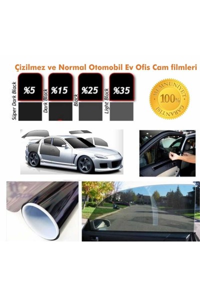 Cam Filmi 50Cmx60Mt Çizilmez Light Black Carub Cam Filmi 50Cmx60Mt Çizilmez Light Black Carub