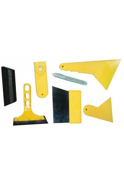 Cam Filmi Çekme Kiti 7 Parça Cam Filmi Çekme Kiti 7 Parça