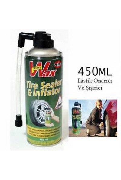 Wax Lastik Tamir Spreyi 450Ml Wax Lastik Tamir Spreyi 450Ml
