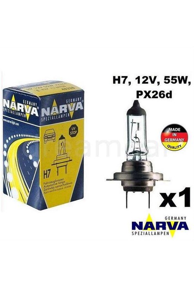 Narva H7 Ampul 55W 12V 48328 Narva H7 Ampul 55W 12V 48328