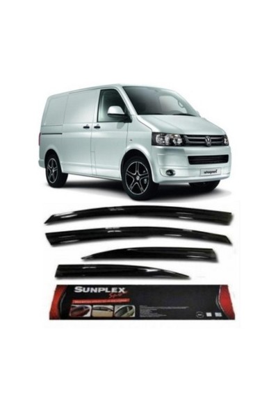 2 Li Vw Transporter T-5 T-6 Sport Style Sunplex Cam Rüzgarlığı 2 Li Vw Transporter T-5 T-6 Sport Style Sunplex Cam Rüzgarlığı
