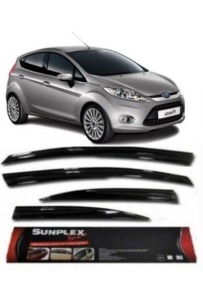 4 Lü Ford Fiesta Kasa Ön-Arka Sport Style Sunplex Cam Rüzgarlığı 4 Lü Ford Fiesta Kasa Ön-Arka Sport Style Sunplex Cam Rüzgarlığı