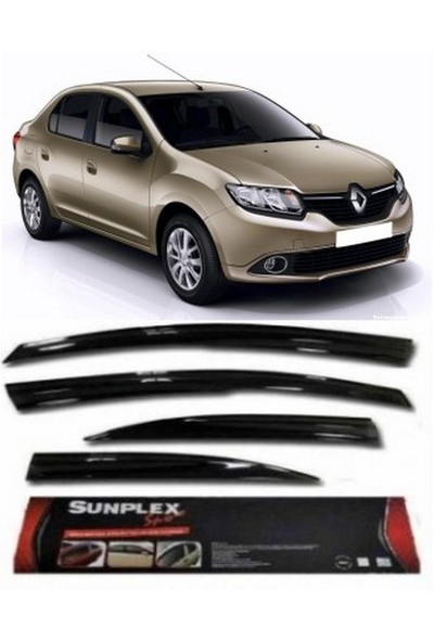 4 Lü Renault Symbol 2013 Sport Stlye Mügen Sunplex Cam Rüzgarlığı 4 Lü Renault Symbol 2013 Sport Stlye Mügen Sunplex Cam Rüzgarlığı