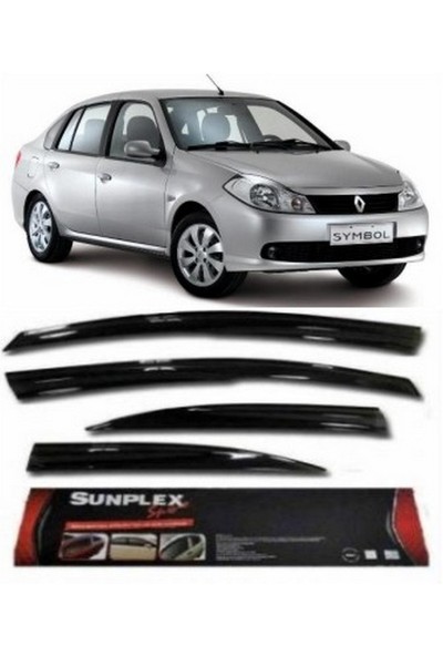 4 Lü Reno Clio Symbol 2008-2012 Sport Style Sunplex Cam Rüzgarlığı 4 Lü Reno Clio Symbol 2008-2012 Sport Style Sunplex Cam Rüzgarlığı