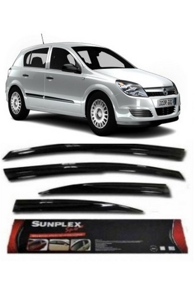 4 Lü Opel Astra H Kasa Ön-Arka Sport Style Sunplex Cam Rüzgarlığı 4 Lü Opel Astra H Kasa Ön-Arka Sport Style Sunplex Cam Rüzgarlığı