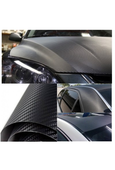 Karbon Kaplama Hava Kanalli 152Cmx1Mt Rulo Siyah Karbon Kaplama Hava Kanalli 152Cmx1Mt Rulo Siyah