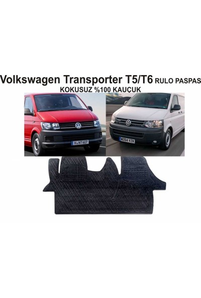 Paspas T5 / T6 Transporter Rulo %100 Kauçuk Kokusuz Paspas T5 / T6 Transporter Rulo %100 Kauçuk Kokusuz