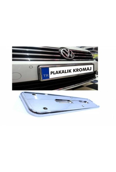 Plaka Parlak Kromaj Adet 14Cmx55Cm Plaka Parlak Kromaj Adet 14Cmx55Cm