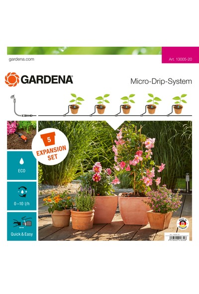 GARDENA 13005 -20.000.00 UZATMA SETİ KUTULARI GARDENA 13005 -20.000.00 UZATMA SETİ KUTULARI