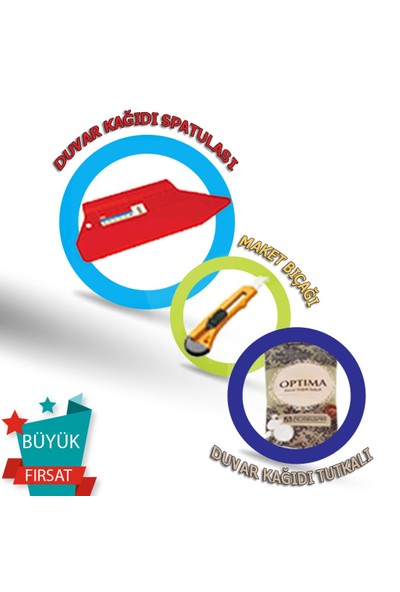 AYS KOÇAK Duvar Kağıdı Seti (Spatula (İskarpela) - Tutkal - Falçata ) AYS KOÇAK Duvar Kağıdı Seti (Spatula (İskarpela) - Tutkal - Falçata )