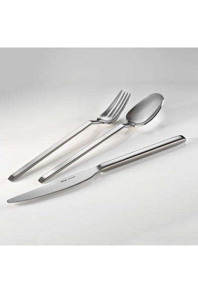 Hisar Orlando 30 Parça Çelik Çatal Kaşık Bıçak Seti