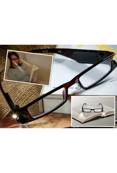 Led Kitap Okuma Gözlüğü - Numarasız Led Kitap Okuma Gözlüğü - Numarasız
