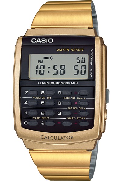 Casio CA-506G-9ADF Databank Erkek Kol Saati Casio CA-506G-9ADF Databank Erkek Kol Saati