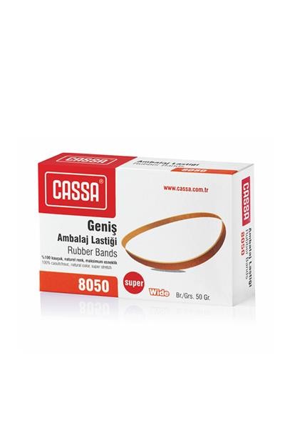 Cassa 8050 Geniş Kauçuk Lastik 50 Gr.Kutu Cassa 8050 Geniş Kauçuk Lastik 50 Gr.Kutu