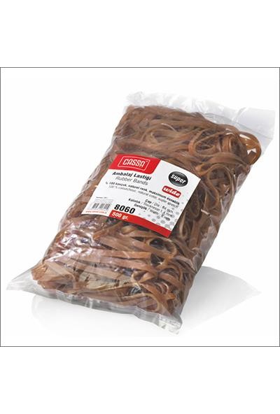 CASSA Ambalaj Lastiği, %100 Kauçuk, 64 mm, 500 gr, Geniş - 8060