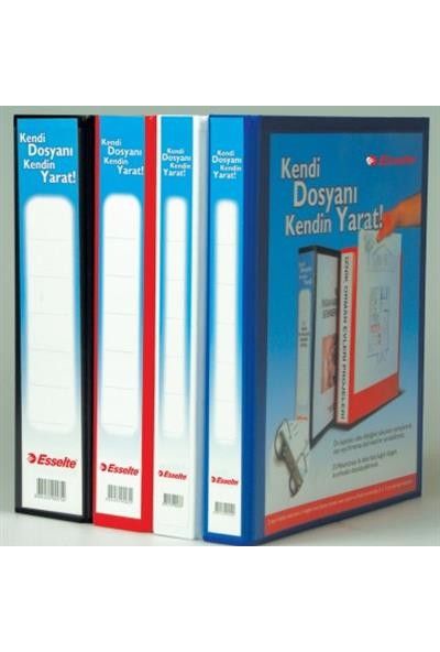 Esselte 4656321 Beyaz 3 Cm.2 D Halkalı Klasör