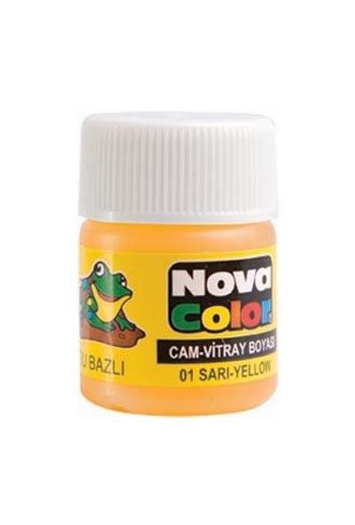 Nova Cam Boyası Sarı Su Bazlı Nc-149
